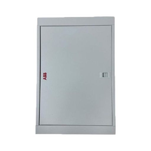 ABB, Metal Panel with copper bus-bars, Main as MCCB, in wall, 36 line ...
